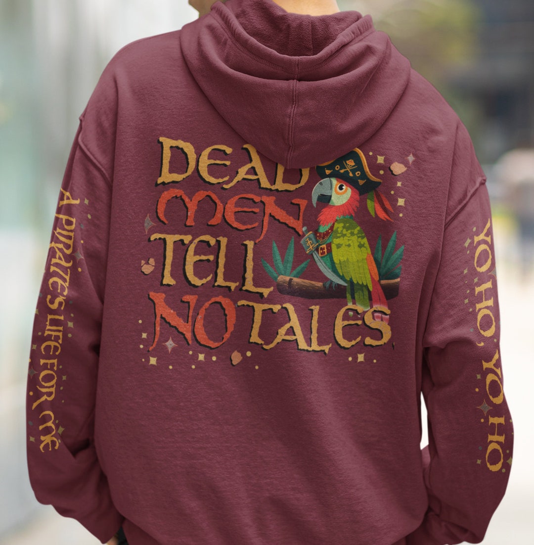 Pirates of the Caribbean Sweatshirt Hoodie | Pirate Hoodie for ...