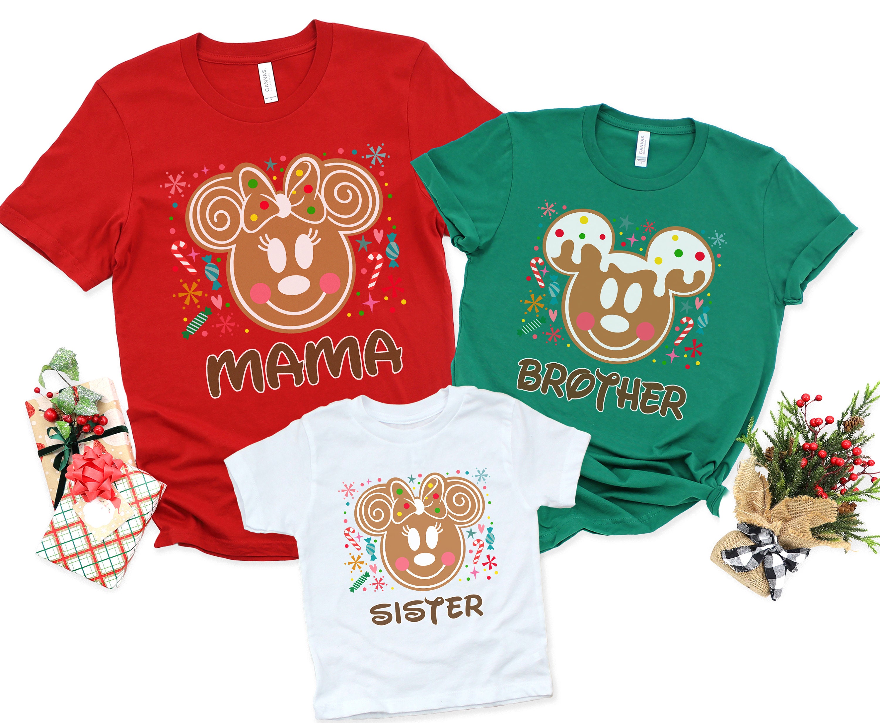Disney Family Christmas Shirts Pesonalized Disney Christmas - Etsy