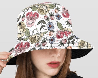 Minnie Mouse Flower Hat - Etsy
