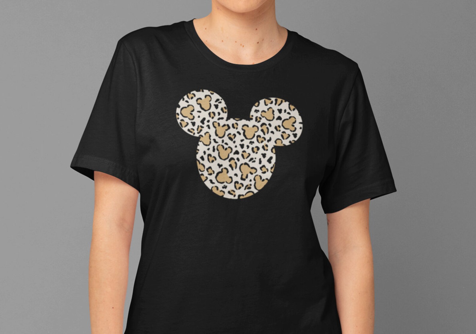 Cheetah Mickey Shirt for Women Cheetah Disneyland Shirt | Etsy