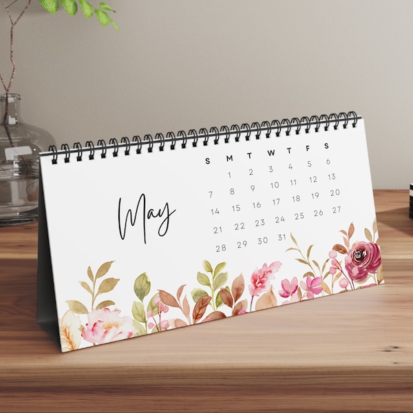Desk Calendar - Etsy