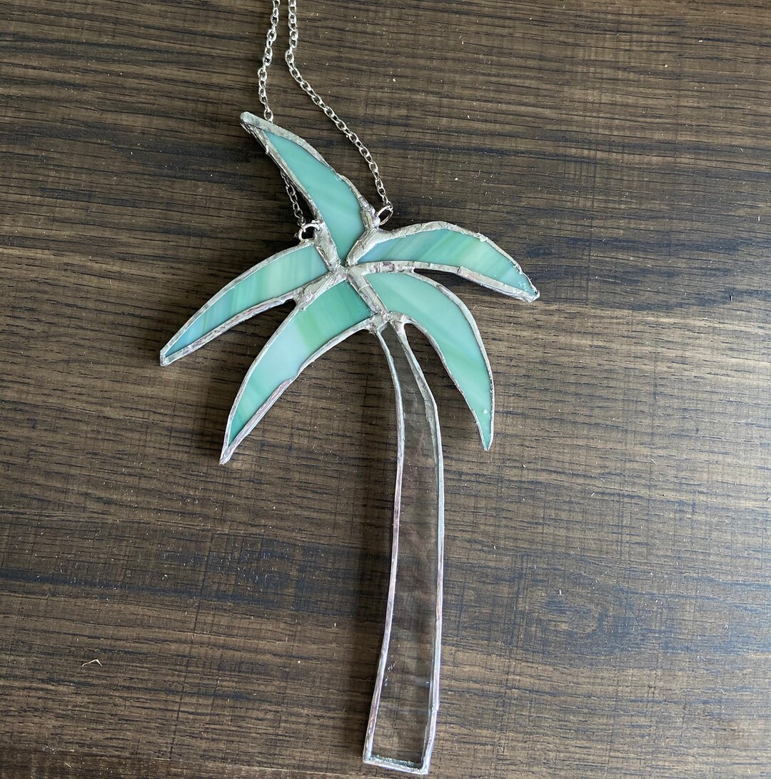 Stained Glass Palm Tree - Etsy