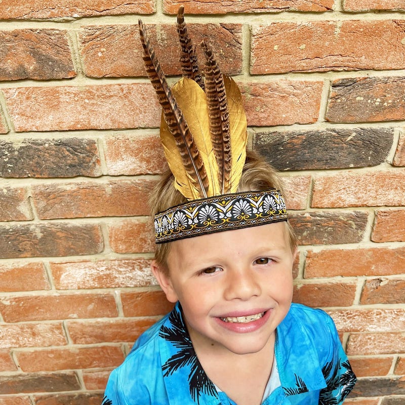 Indian Headpiece - Etsy