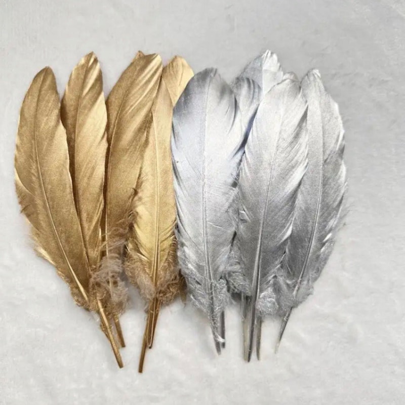 Gold Feather Jewelry - Etsy