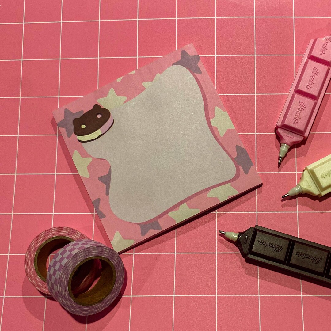 Steven Universe Cookie Cat Neapolitan Ice Cream Sticky Notes With 50 ...