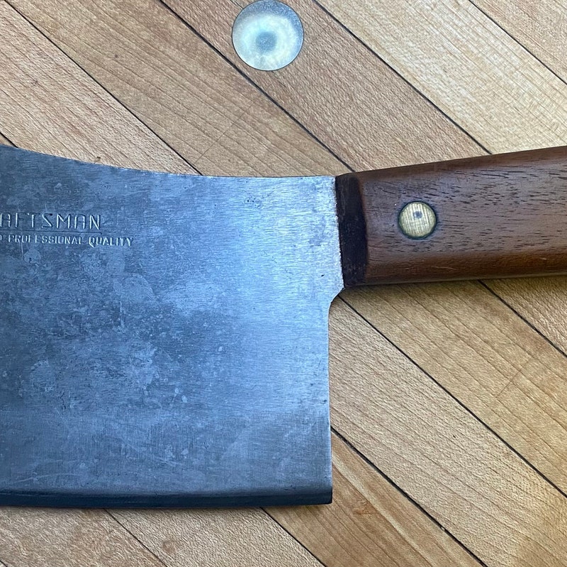 Antique Meat Cleaver - Etsy