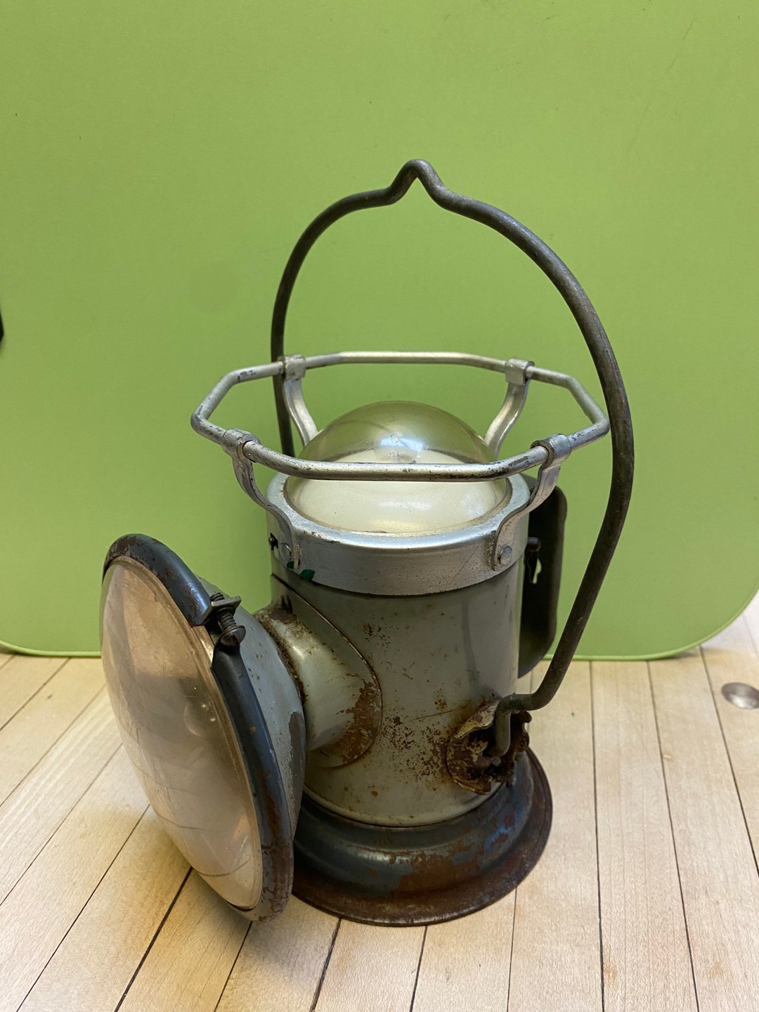 Vintage DELTA Power Light Lantern - Etsy