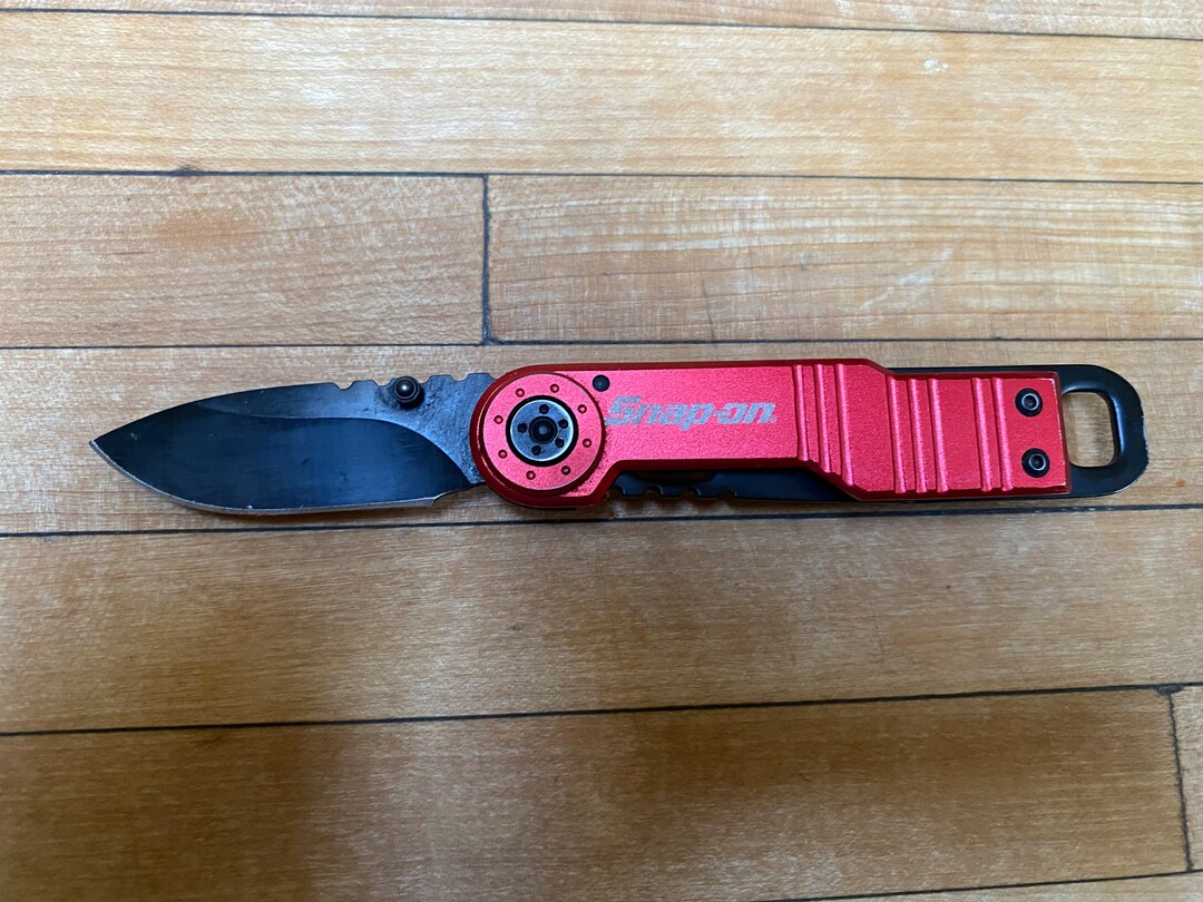 Snap on Folding Pocket Knife - Etsy