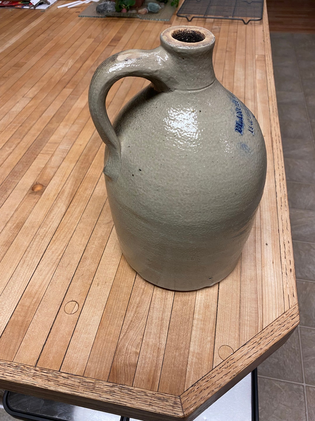 Vintage Stoneware Jug - Etsy