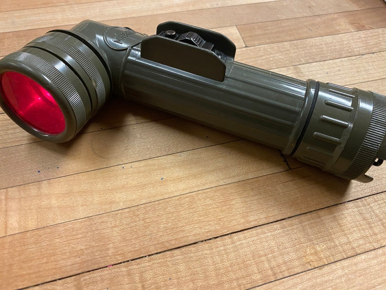 Vintage, Military Flashlight - Etsy
