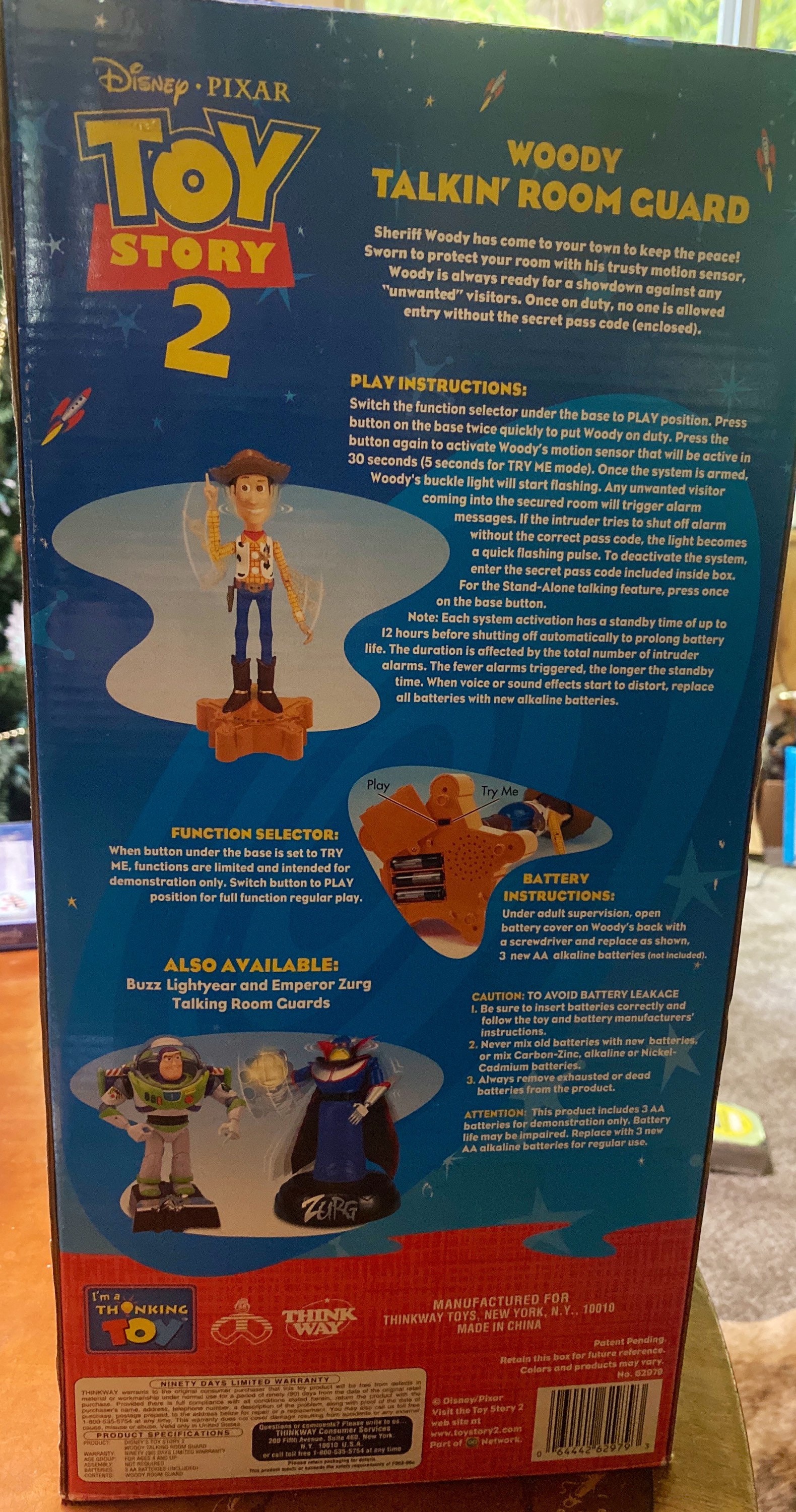 Woody Talking Room Guard - Etsy