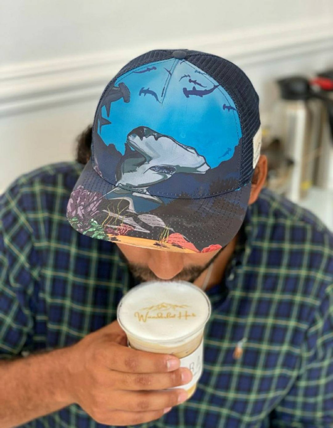 Hammerhead Shark Hat - Etsy