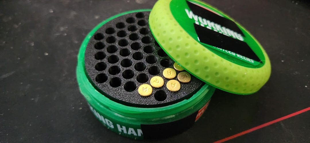 Working Hand Cream Container Upcycle (recycle) Into .22 LR Ammunition ...