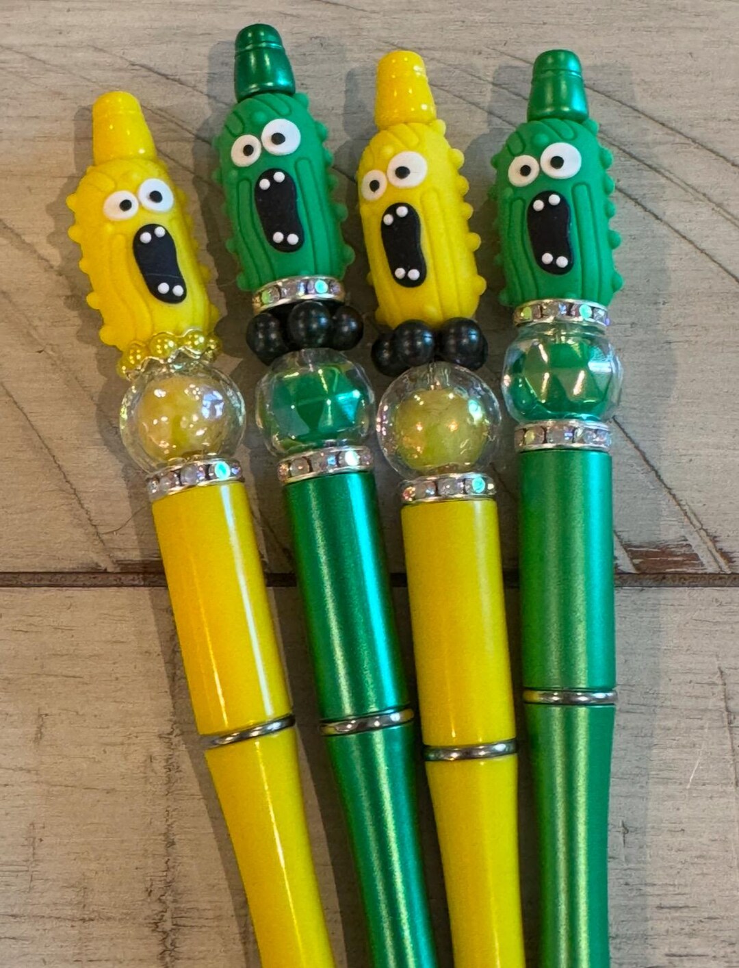 Screaming Pickle Beaded Pen - Etsy