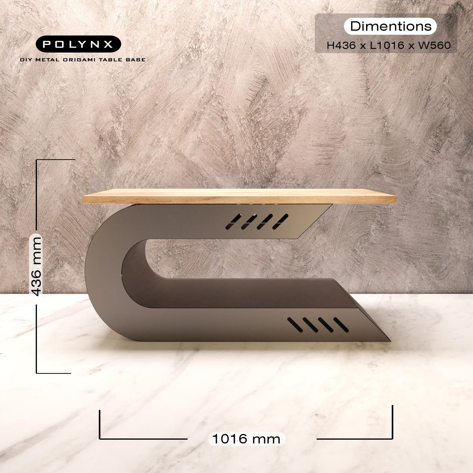 DIY Metal Coffee Table Template, Laser Cutting DXF File, Diy Furniture ...