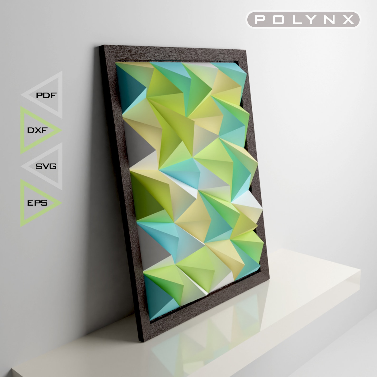 Pyramid Wall Art 3D Paper Wall Art 3D Paper Craft DIY Wall Etsy pyramid-wall-art-3d-paper-wall-art-3d-paper-craft-diy-wall-etsy