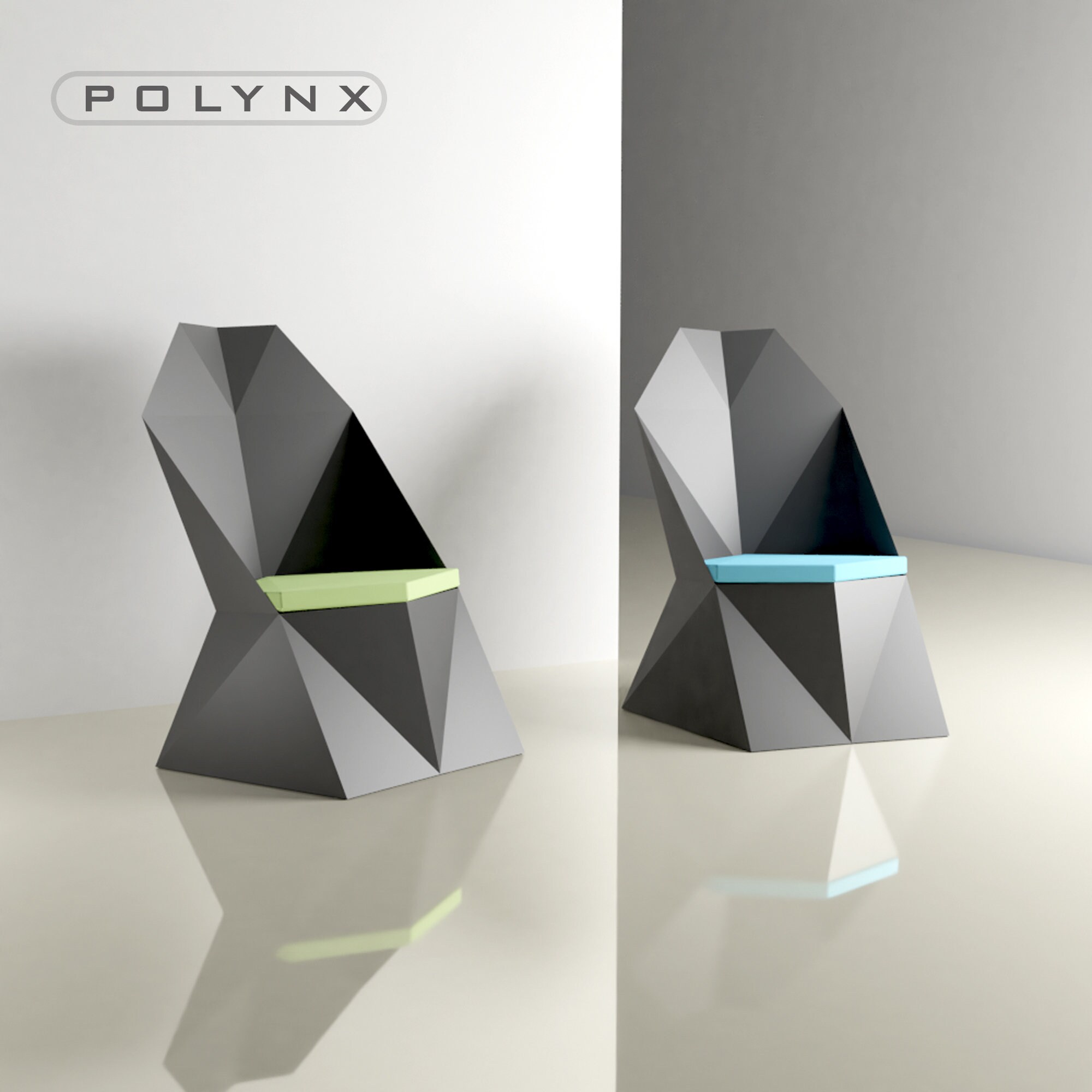 DIY Origami Metal Chair DXF File / Lowpoly Chair Design / - Etsy Canada