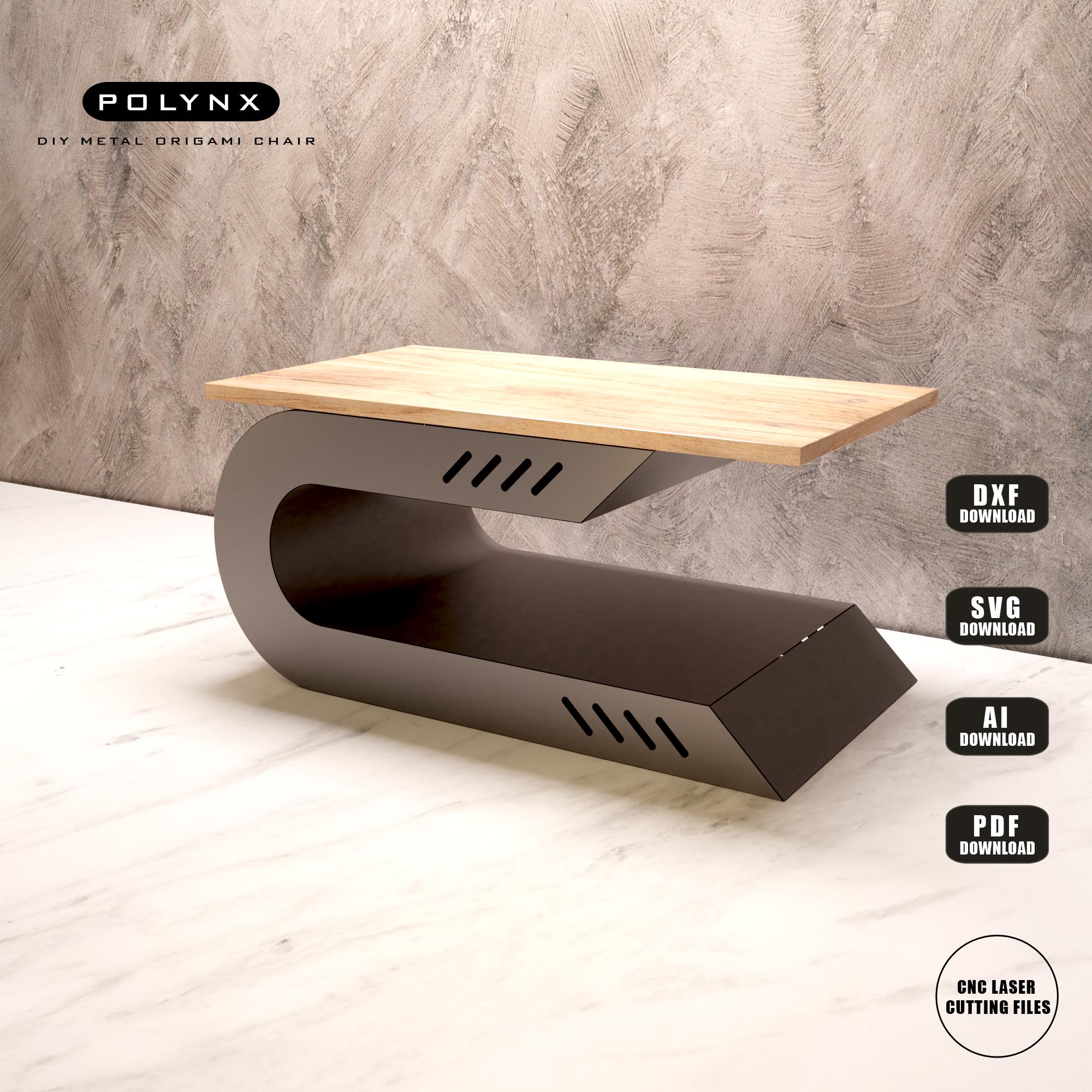 DIY Metal Coffee Table Template, Laser Cutting DXF File, Diy Furniture ...