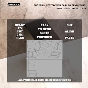 Metal Chair Template DXF Files for CNC Cutting/ Futurexa Chair ...
