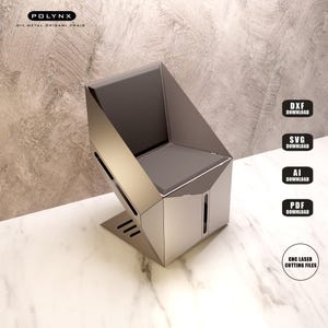 Metal Chair Template DXF Files for CNC Cutting/ Futurexa Chair ...