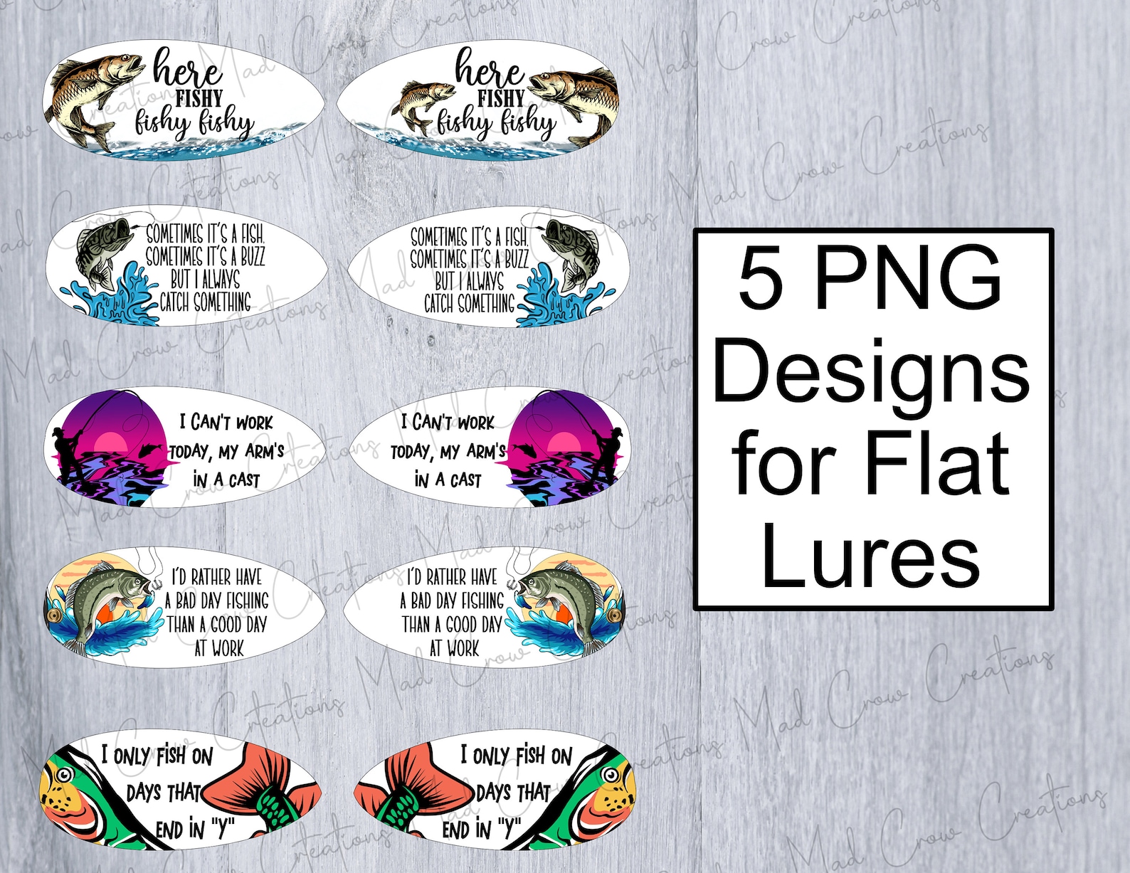 Fishing Lure Designs/fishing Lure Png/sublimation Fishing - Etsy