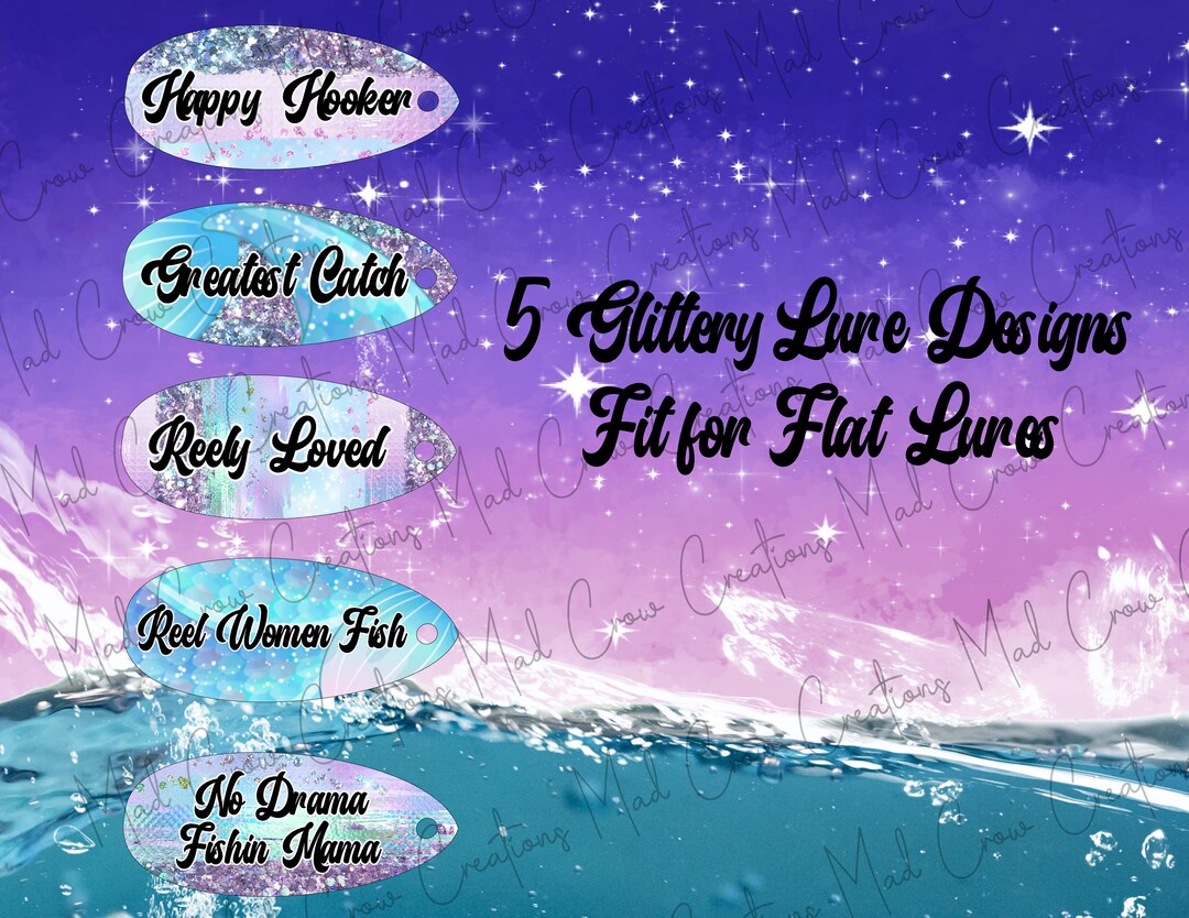 Fishing Lure Designs for Women/fishing Lure Png/sublimation - Etsy