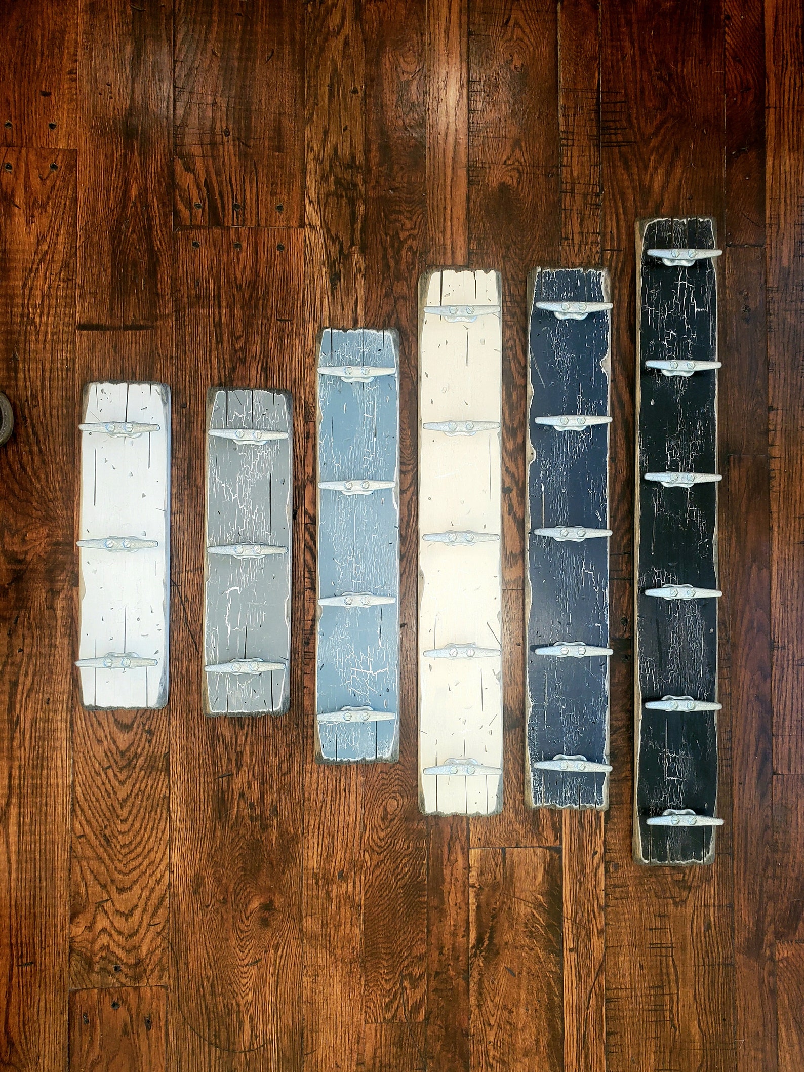 Weathered Boat Cleat Rack Beach Decor Beach Towel Rack - Etsy