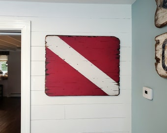 Nautical Flag Sign - Etsy