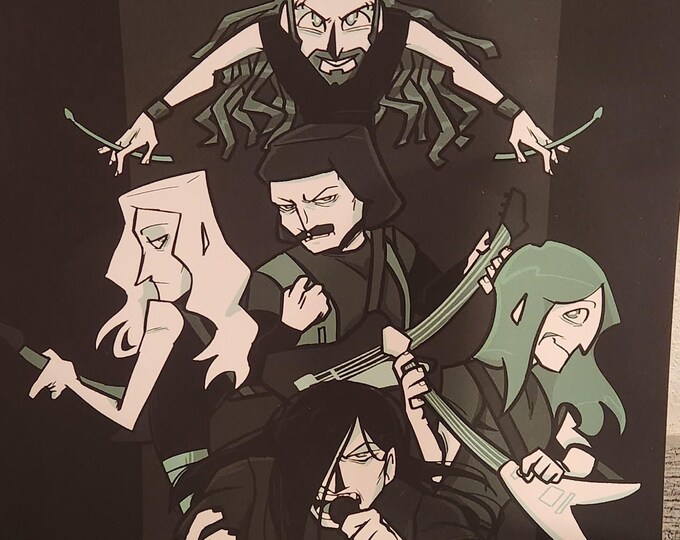 Dethklok IV Poster - Etsy