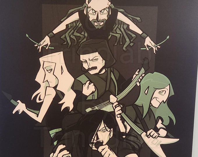 Dethklok IV Poster - Etsy