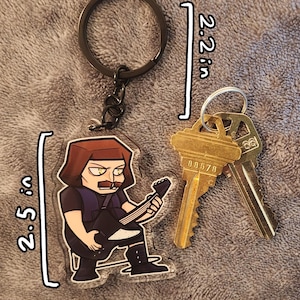 Metalocalypse Dethklok Acrylic Keycharm - Etsy