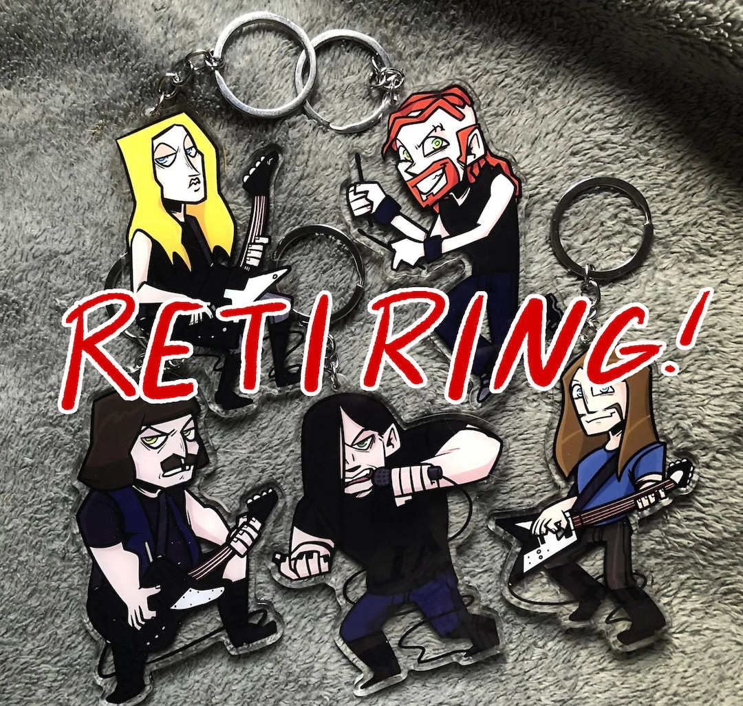 Metalocalypse Dethklok Acrylic Keycharm - Etsy