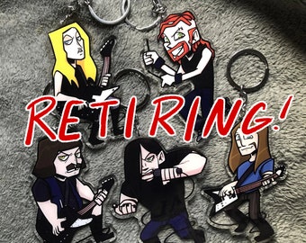 Metalocalypse Charles Offdensen Dethklok 4in Suitcase Acrylic Shaker ...