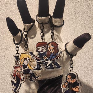 Metalocalypse Dethklok Acrylic Keycharm - Etsy