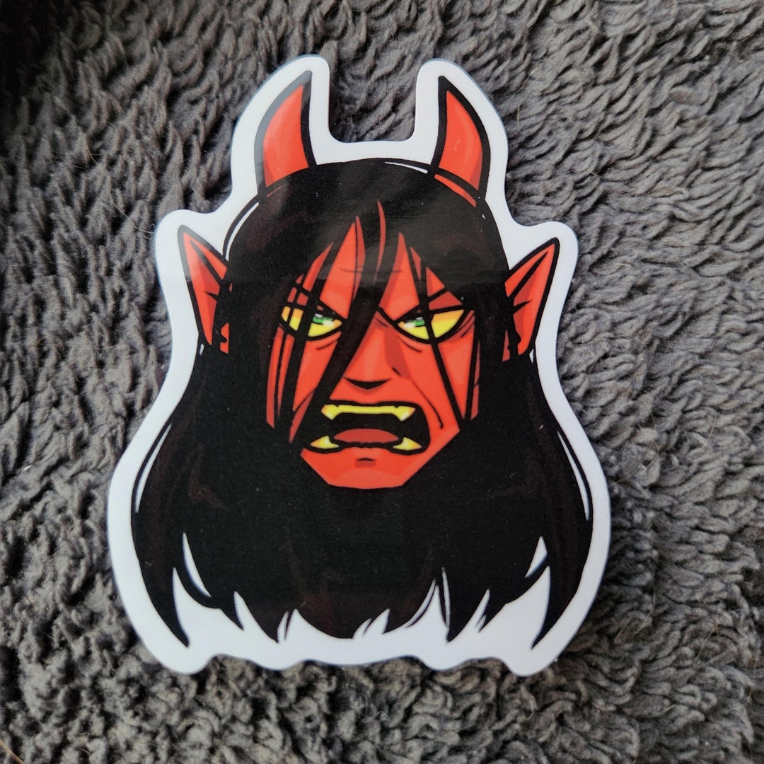 Metalocalypse Nathan Explosion Troll Sticker - Etsy