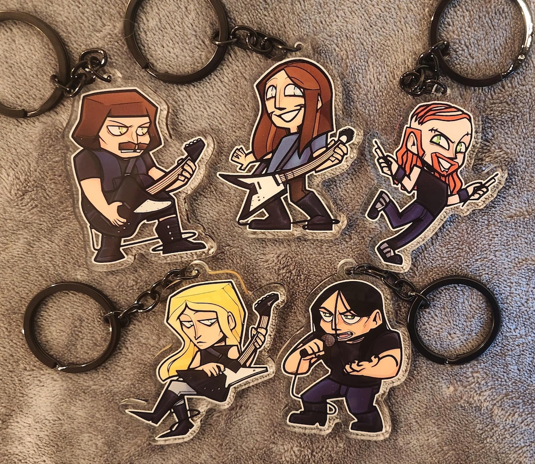 Metalocalypse Dethklok Acrylic Keycharm - Etsy