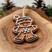 Personalized Gingerbread Boy or Girl Wood Holiday Christmas ...