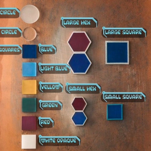 Acrylic Tiles - Etsy