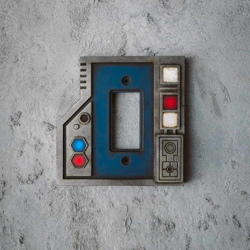 Star War Light Switch Cover - Etsy