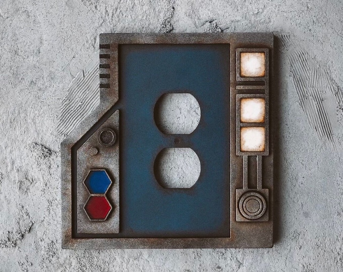 Star Wars Clone Wars Inspired Light Switch Cover / Rocker / Retrofitted ...