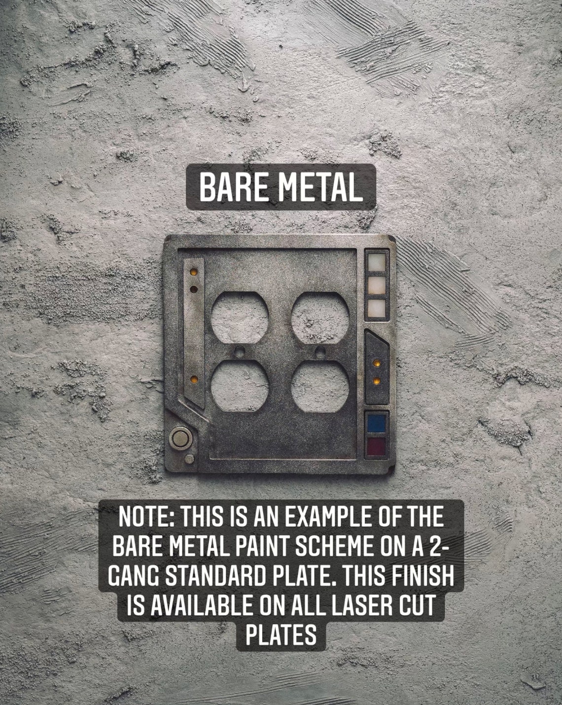 Star Wars Inspired Outlet/switch Plates: Lasercut Single Gang - Etsy