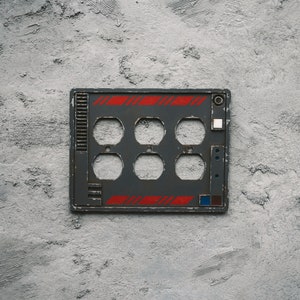 Star Wars Inspired Outlet/switch Plates: Lasercut 3-gang - Etsy