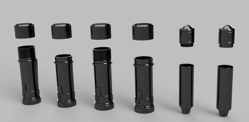 Belt Capsule 3D Print File, Cosplay Prop Star Wars Inspired - Etsy