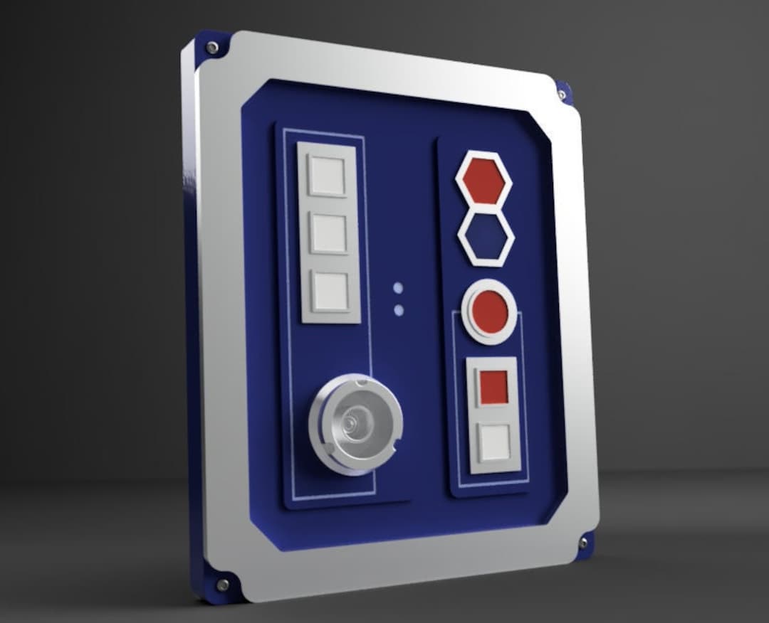 Galaxy's Edge Panel 3D File and SVG File - Etsy