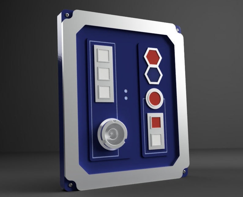 Galaxy's Edge Panel 3D File and SVG File - Etsy