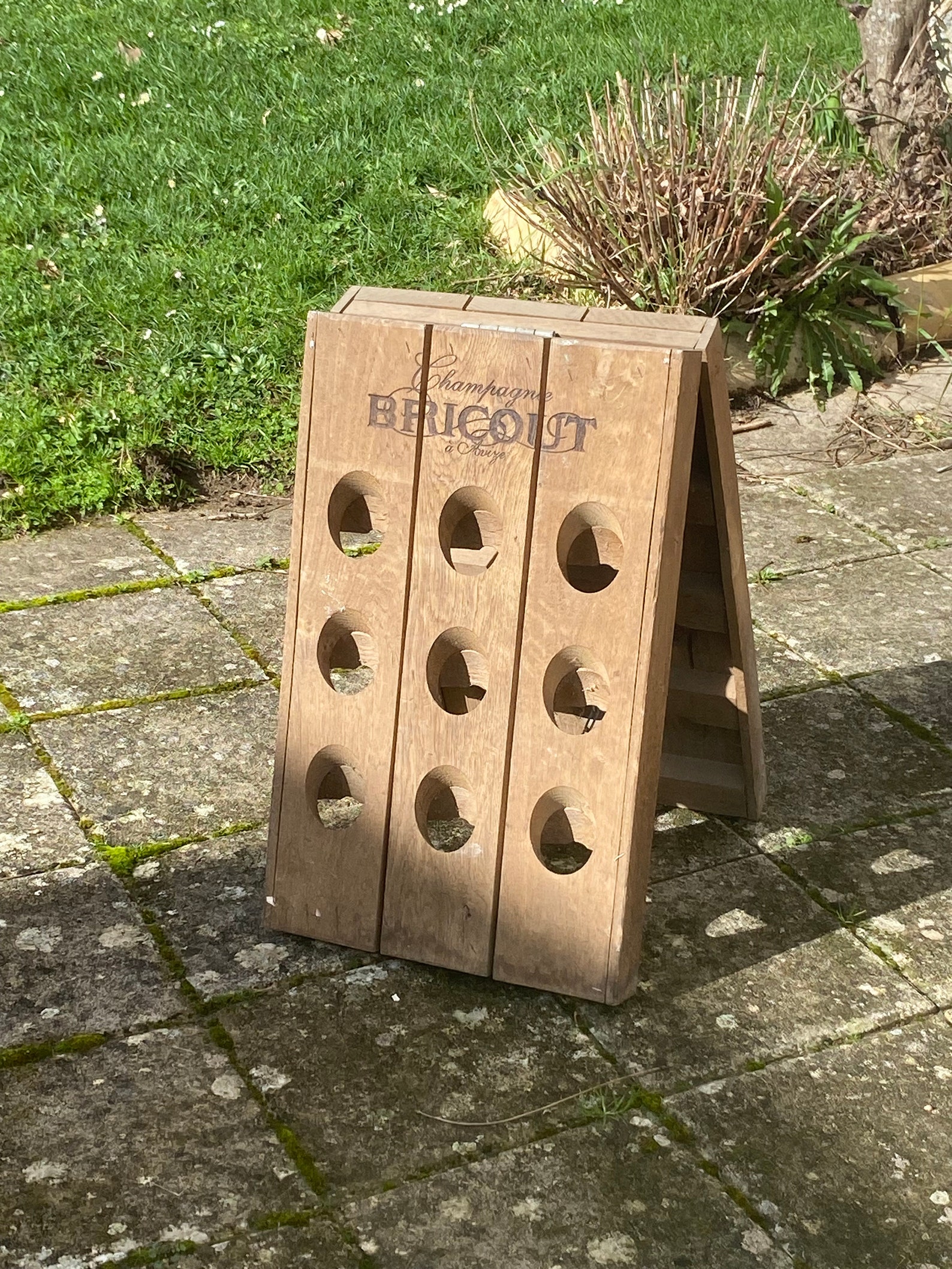 Bricout Pupitre Champagne. Bricout Champagne Solid Wood Riddling Rack ...