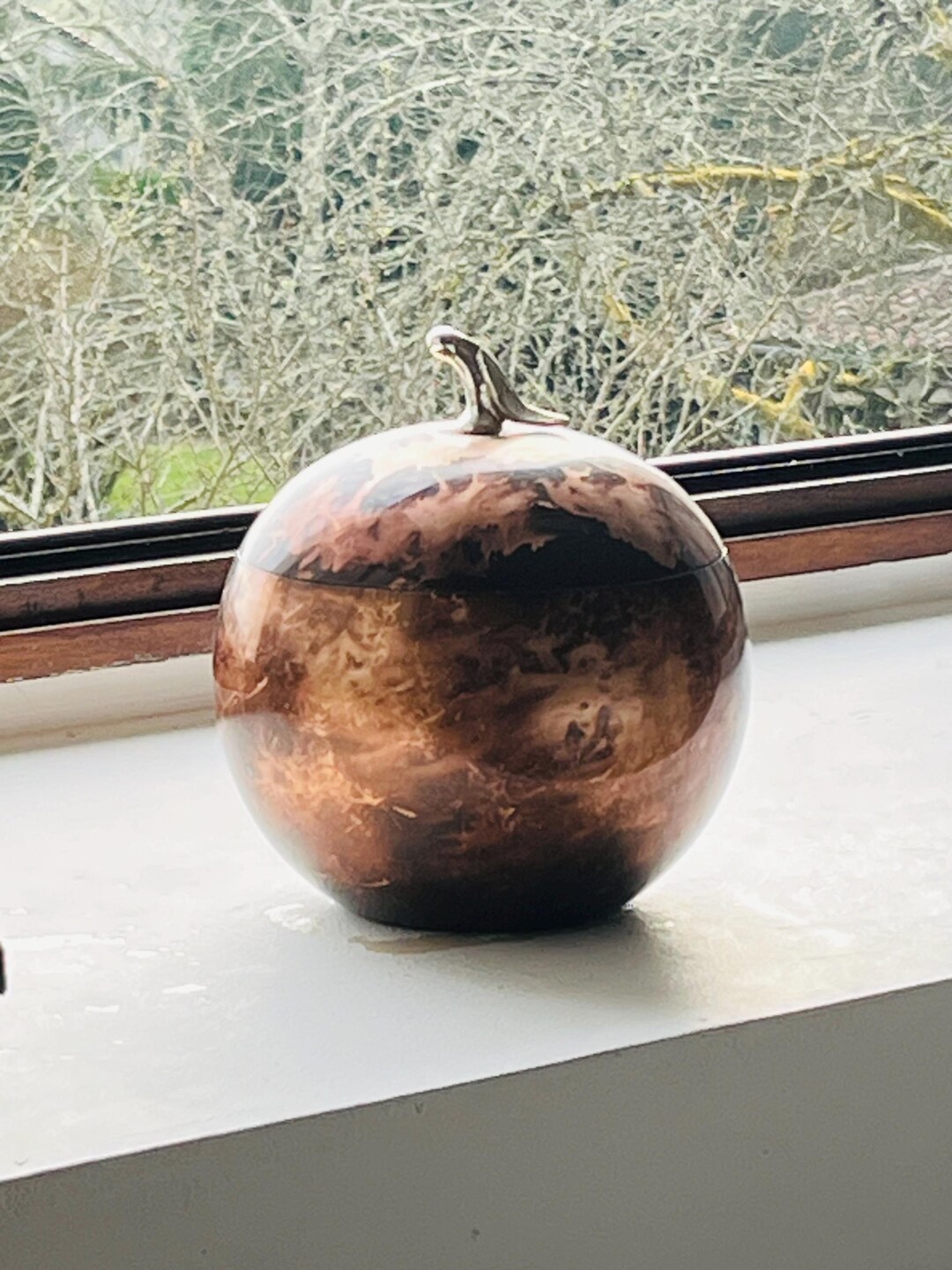 Apple Ice Bucket. Fabulous Retro Bucket With a Metal Faux Tortoise ...