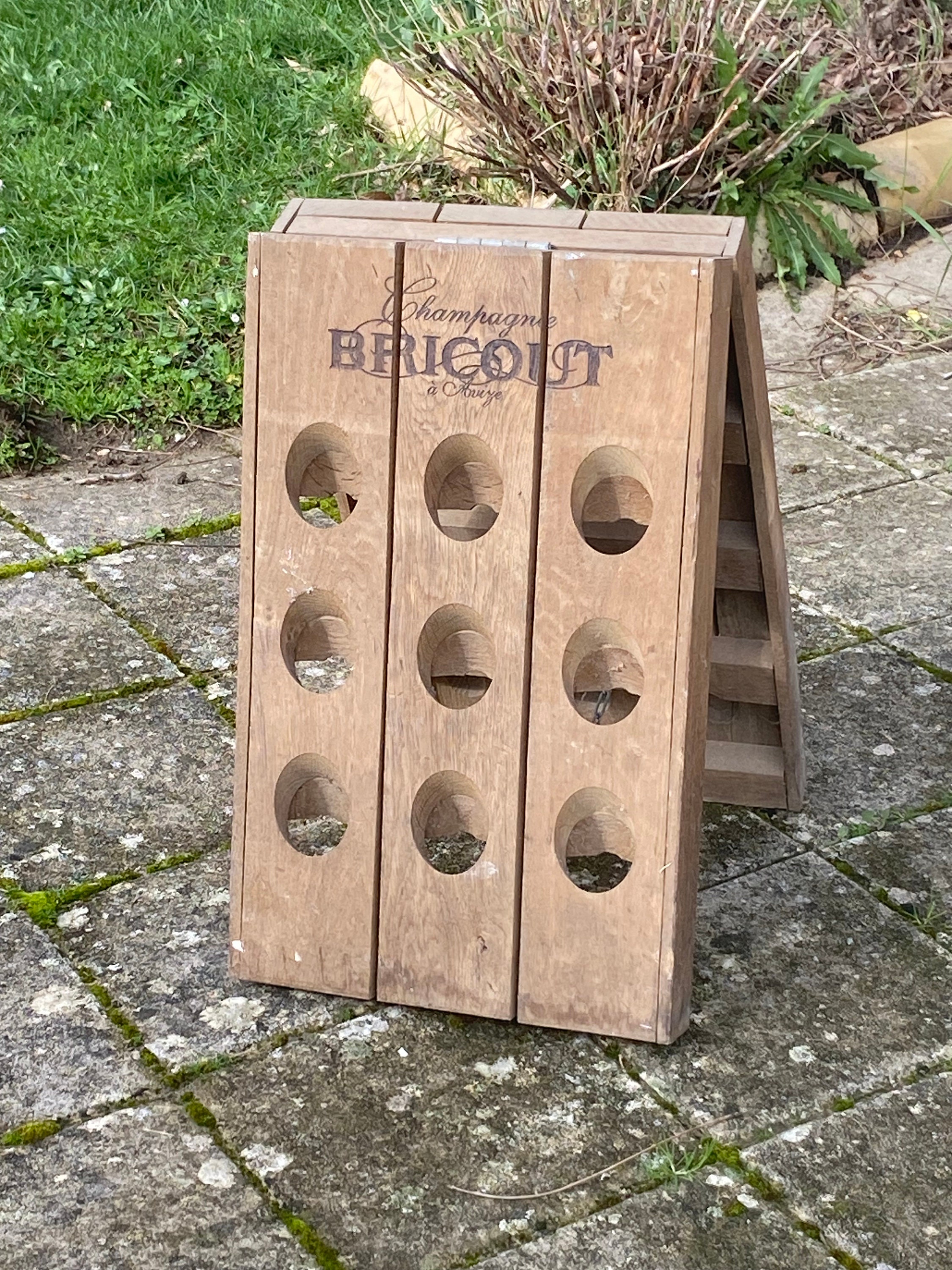 Bricout Pupitre Champagne. Bricout Champagne Solid Wood Riddling Rack ...