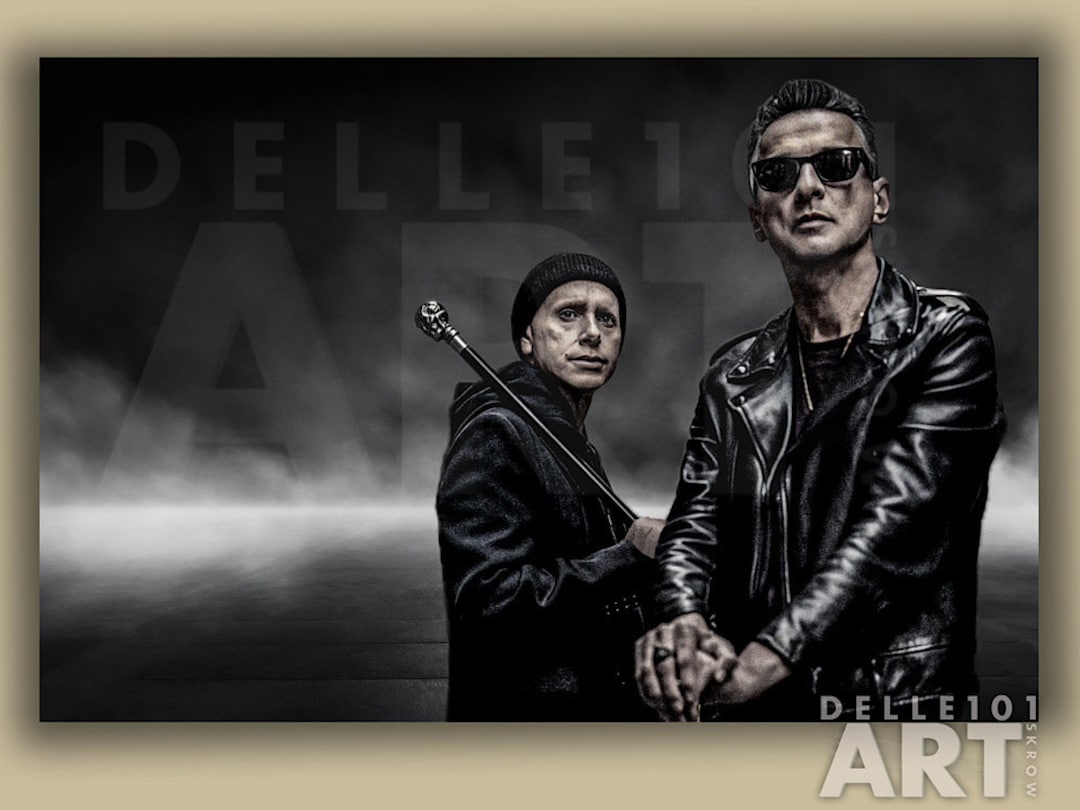 Martin & Dave Memento Mori Depeche Mode Art Print Canvas Picture - Etsy