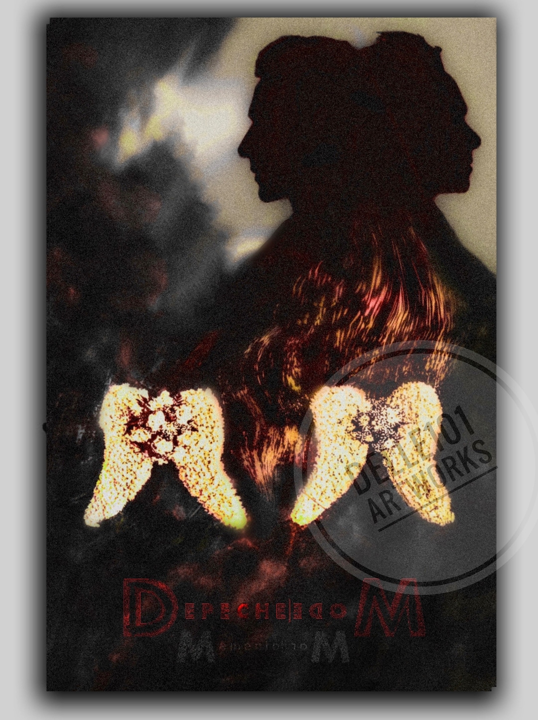 Memento Mori Paint Art Depeche Mode Art Print Picture Canvas - Etsy
